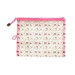 HELLO KITTY Quilt Pattern Travel Pouch Set