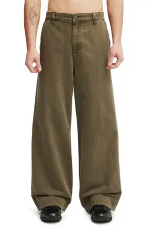 COTTON ON Super Baggy Pant - Military