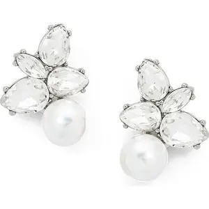 OLIVE & PIPER Remi Stud Earrings - Silver