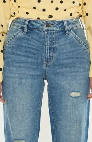 KANCAN Marie High Rise Wide Flare Jeans