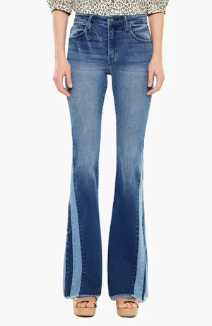 KANCAN High-rise Flare Jeans