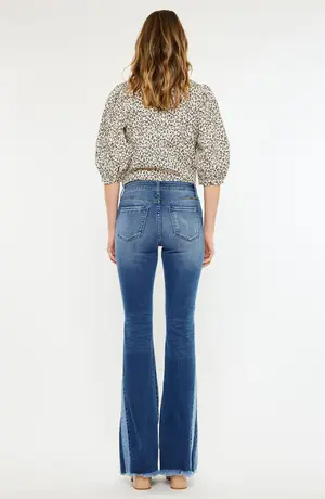 KANCAN High-rise Flare Jeans