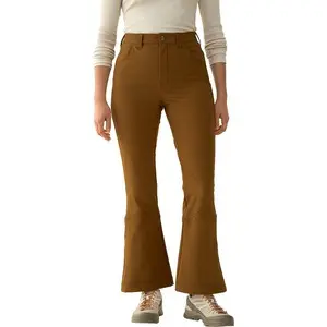 HIKERKIND Kick Flare Trousers - Madrone