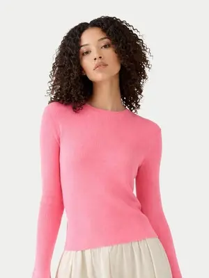 Gobi Cashmere Bell-sleeve Sweater