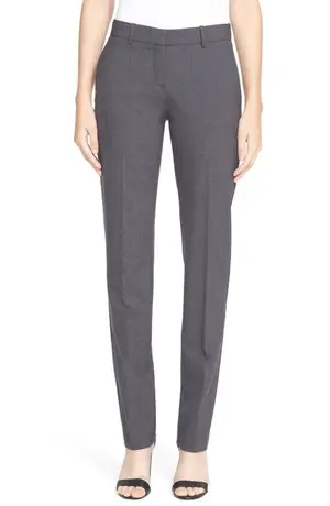 Theory Stretch Wool Slim Fit Trousers