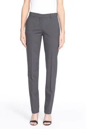 Theory Stretch Wool Slim Fit Trousers