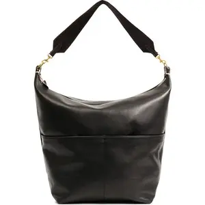 Clare V. Sophie Leather Hobo Bag