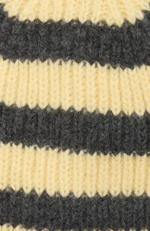 DAMSON MADDER Striped Knit Beanie