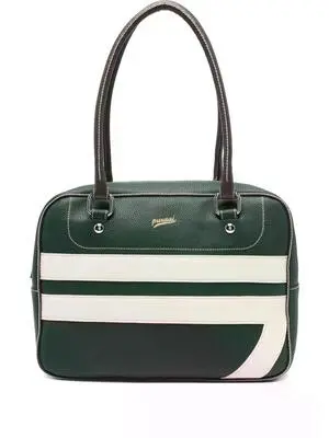 PURAAI 7.03 Icon Striped Tote Bag - Green