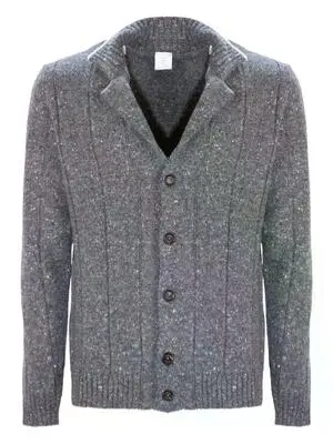 Eleventy Wool-cashmere Blend Cardigan