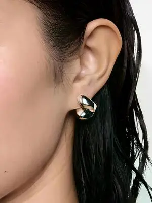 MARIA BLACK Saddle Earring - Silver