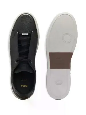 BOSS Low-top Leather Sneakers