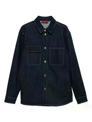 Gucci Button-fastening Denim Shirt