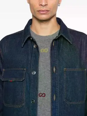 Gucci Button-fastening Denim Shirt