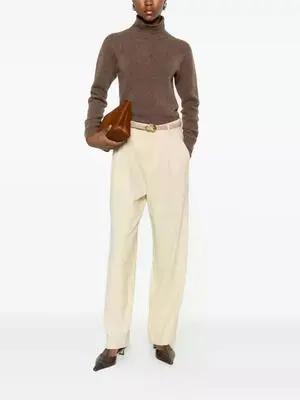 SOLOTRE Pleated Trousers