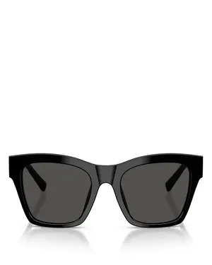 Dolce & Gabbana Square Sunglasses, 53mm - Black
