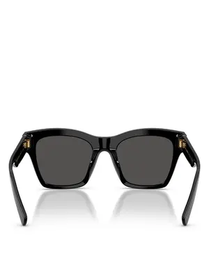 Dolce & Gabbana Square Sunglasses, 53mm - Black