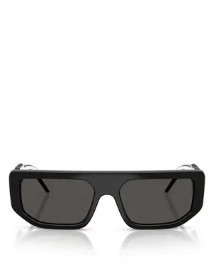 Dolce & Gabbana Rectangular Sunglasses, 56mm