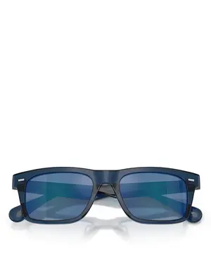 Oliver Spencer R-16 Rectangular Sunglasses