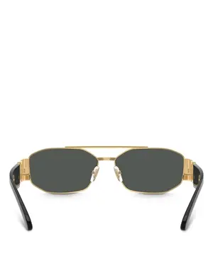 Versace 58mm Aviator Sunglasses