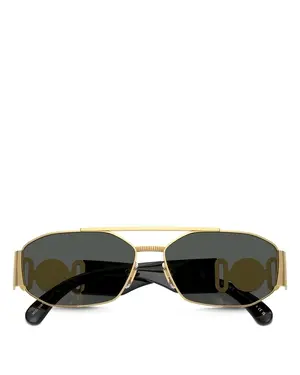 Versace 58mm Aviator Sunglasses
