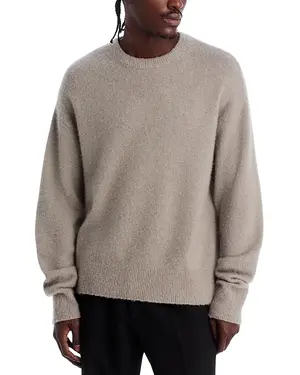 Helmut Lang Brushed Wool Cashmere Crewneck Sweater