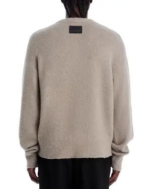 Helmut Lang Brushed Wool Cashmere Crewneck Sweater