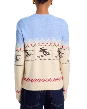 Aqua Ski Graphic Sweater
