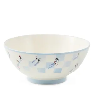 MACKENZIE-CHILDS Gray Malin Ski Holiday Serving Bowl Exclusive - No Color