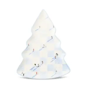 MACKENZIE-CHILDS Gray Malin Ski Holiday Tree Dish Exclusive - No Color