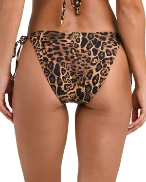 L'Agence Britt Patch Leopard Bikini Bottom