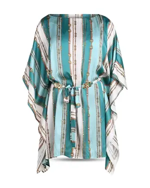 L'Agence Alia Belted Tunic Swim Cover-up