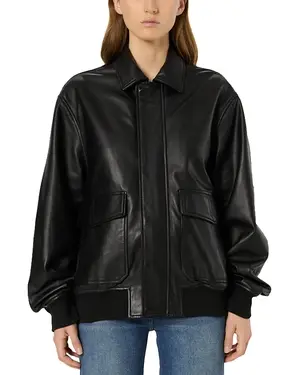 Gerard Darel Nima Leather Jacket