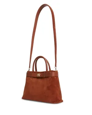 Simkhai Roan Suede Top Handle Tote