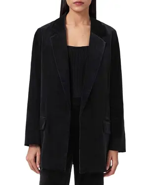 ALLSAINTS Aleida Velvet Blazer