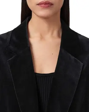 ALLSAINTS Aleida Velvet Blazer