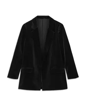 ALLSAINTS Aleida Velvet Blazer