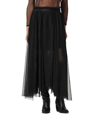 Sheer Viscose Skirts