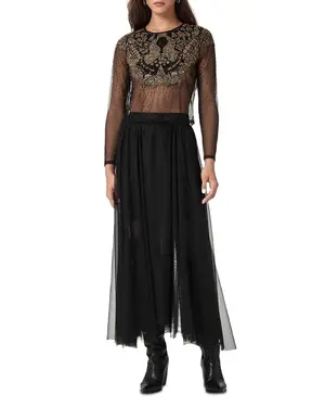 ALLSAINTS Ally Tulle Skirt