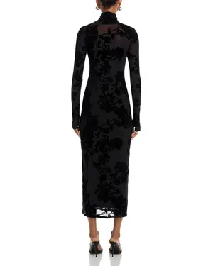 AFRM Shailene Midi Dress - Cascade Roses