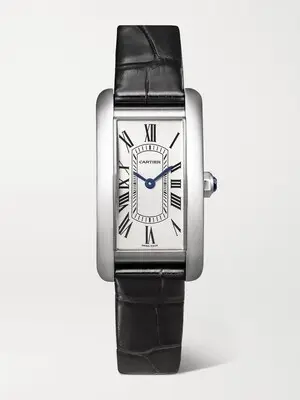 Cartier Tank Américaine Stainless Steel Watch - Silver
