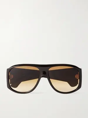 Chloé Izia Aviator-style Sunglasses - Brown