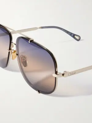 Chloé Ivy Aviator-style Sunglasses