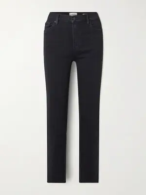 FRAME Le Sleek High-rise Straight-leg Jeans