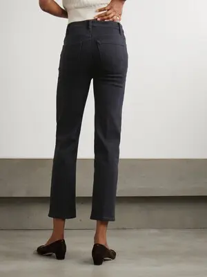 FRAME Le Sleek High-rise Straight-leg Jeans