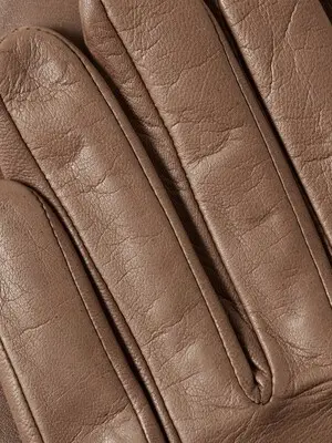 AGNELLE Celia Leather Gloves