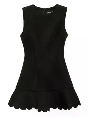 Cynthia Rowley Scallop Flounce Dress