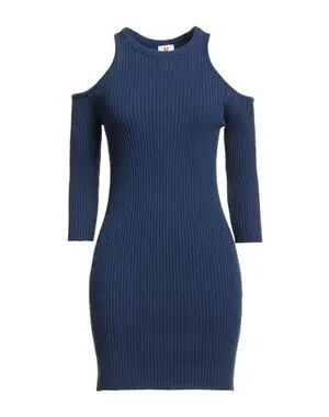 KONTATTO Ribbed-knit Mini Dress