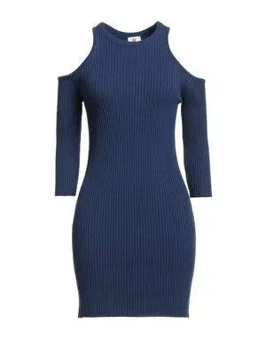 KONTATTO Ribbed-knit Mini Dress