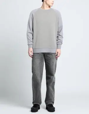 Theory Sweatshirt In Cotton, Nylon, And Merino Wool - Grey